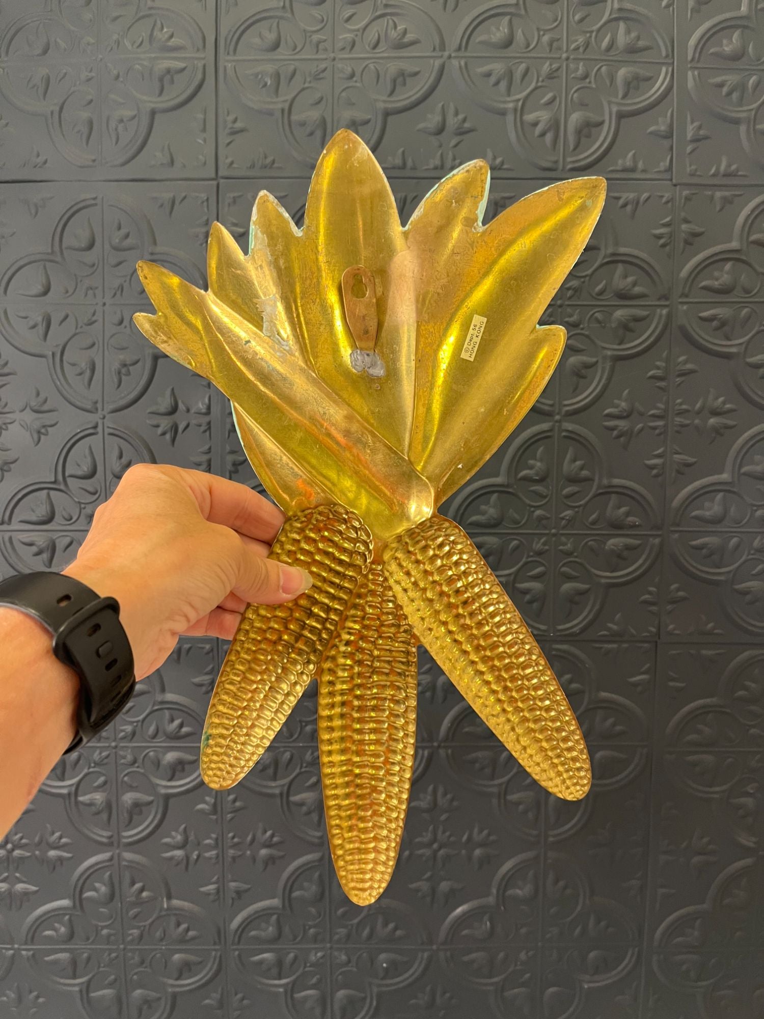 Brass Corn Wall Hanging – makememoderndecor