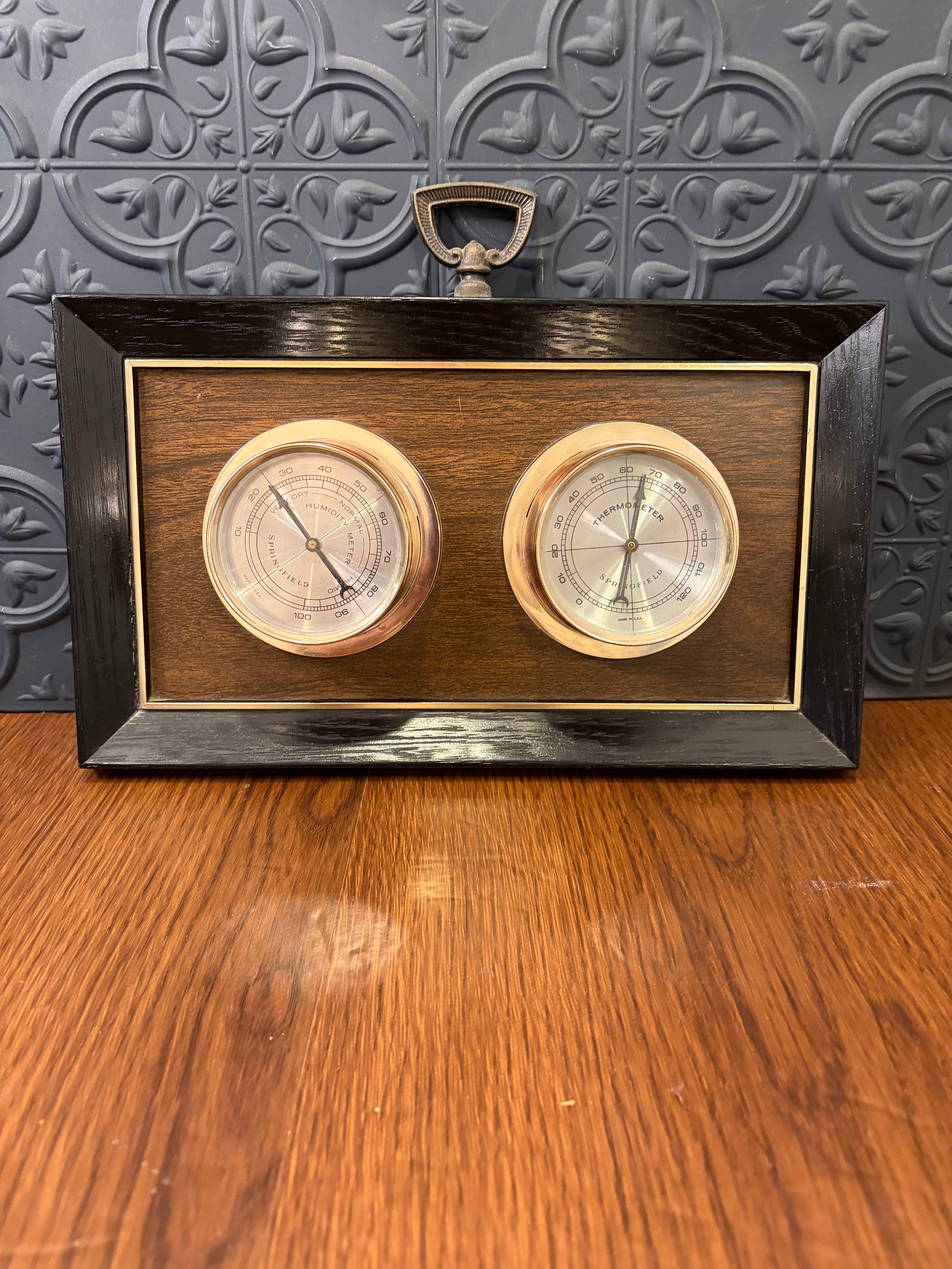 Springfield Barometer and Humidity Weather Station – Make Me Modern Decor