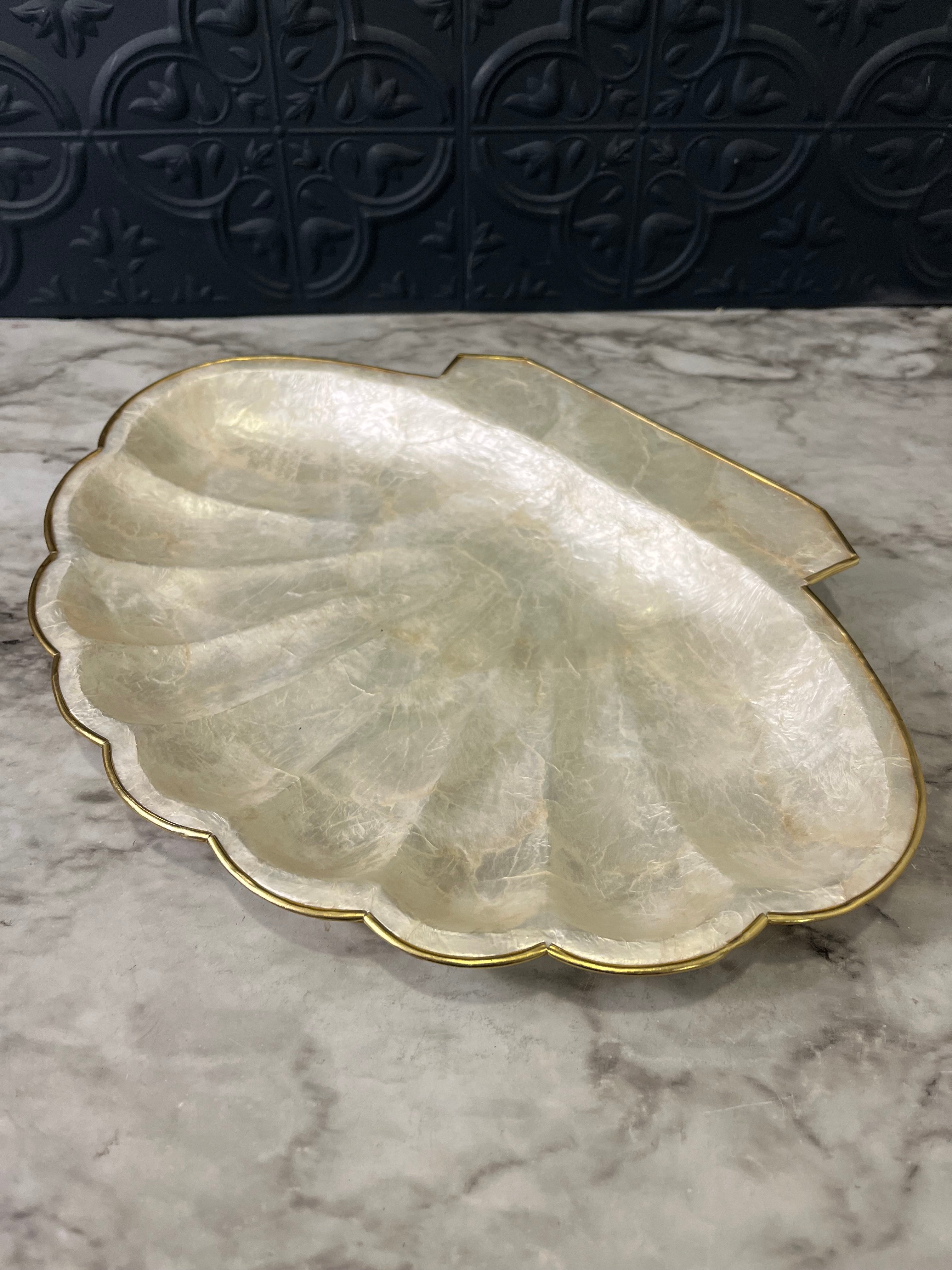 Capiz clam shell Tray Large – Make Me Modern Decor